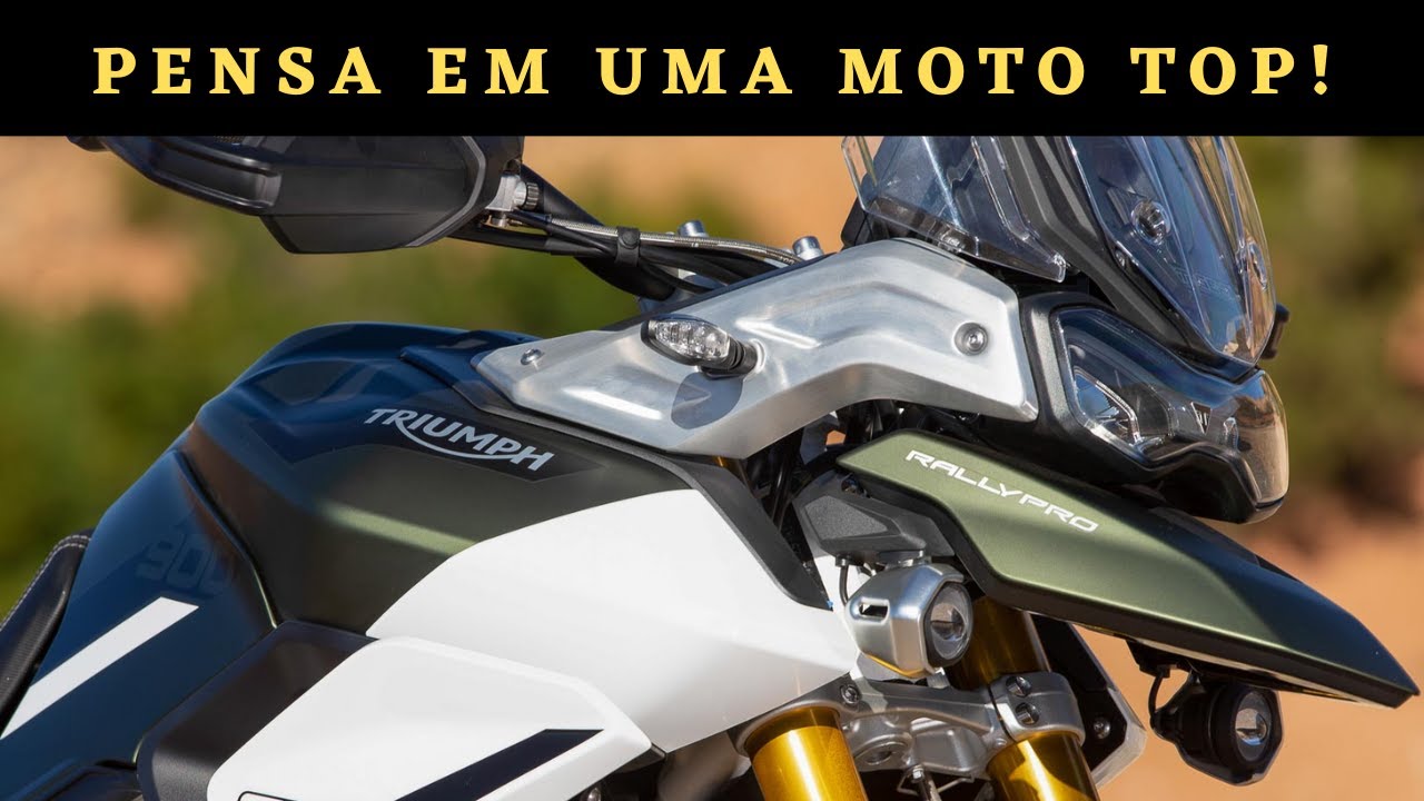 Tiger 900 Rally Pro essa faz jus ao nome. Confira esse modelo ...