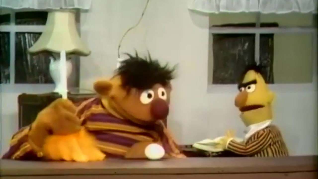 Bert's Egg on the Counter - YouTube