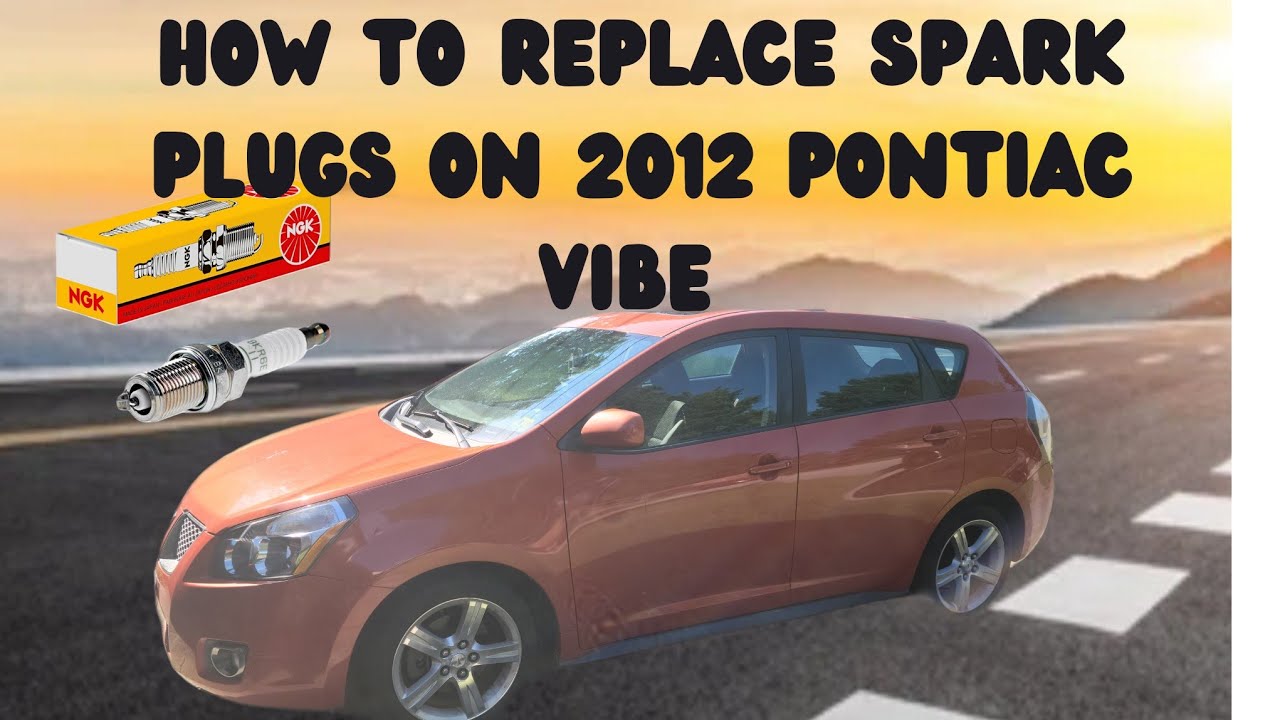 HOW TO REPLACE SPARK PLUGS ON 2010 PONTIAC VIBE - YouTube