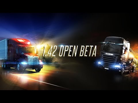 American Truck Simuator v1 42 0 15s открытый бета тест - YouTube