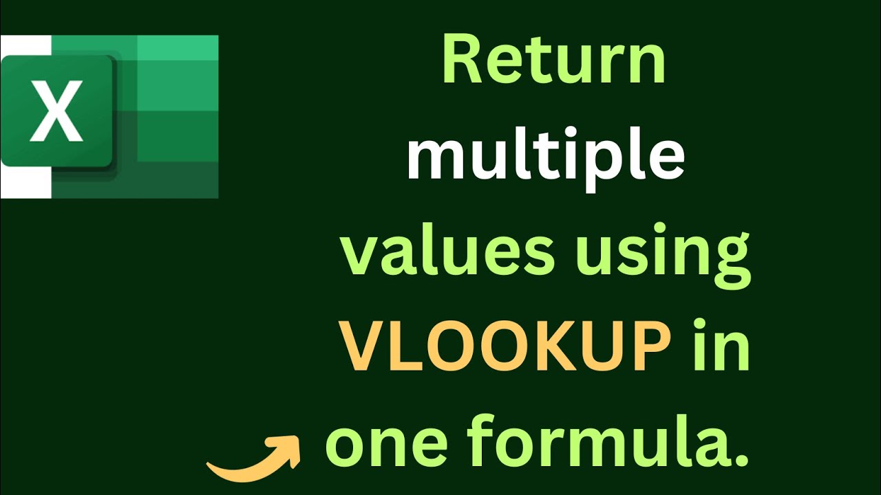 Unlock The Power Of VLOOKUP Return Multiple Values With Ease YouTube unlock-the-power-of-vlookup-return-multiple-values-with-ease-youtube