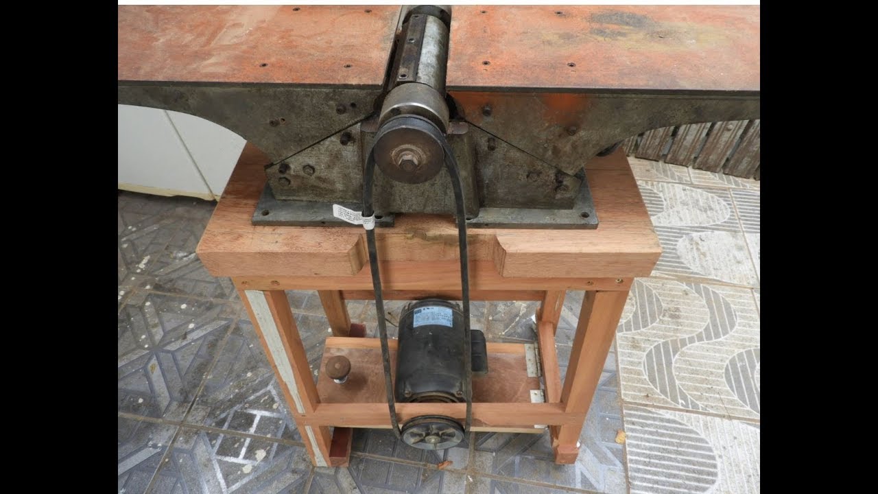 COMO MONTAR PLAINA. MESA, MADEIRA DEMOLIÇÃO. VD-2( HOW TO MOUNT PLAINA ...