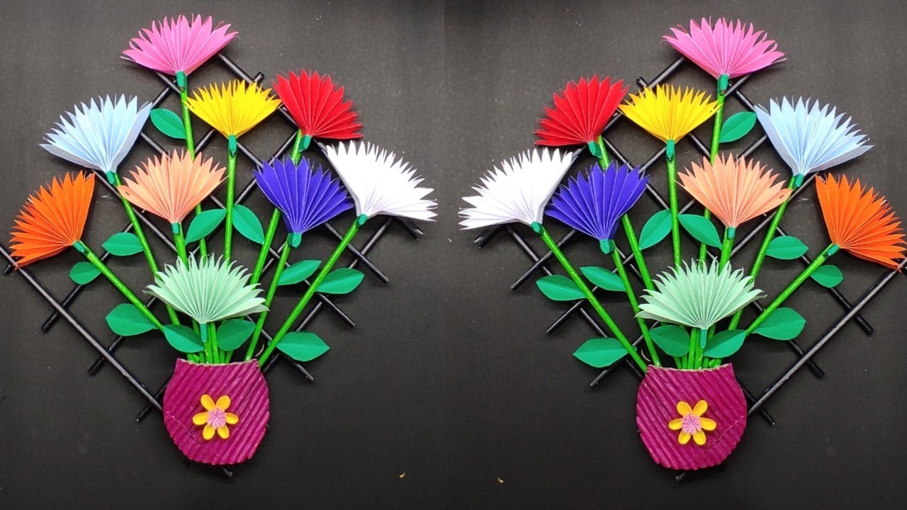Unique Wall Hanging Craft | Home Decoration Ideas | DIY Paper Crafts ...