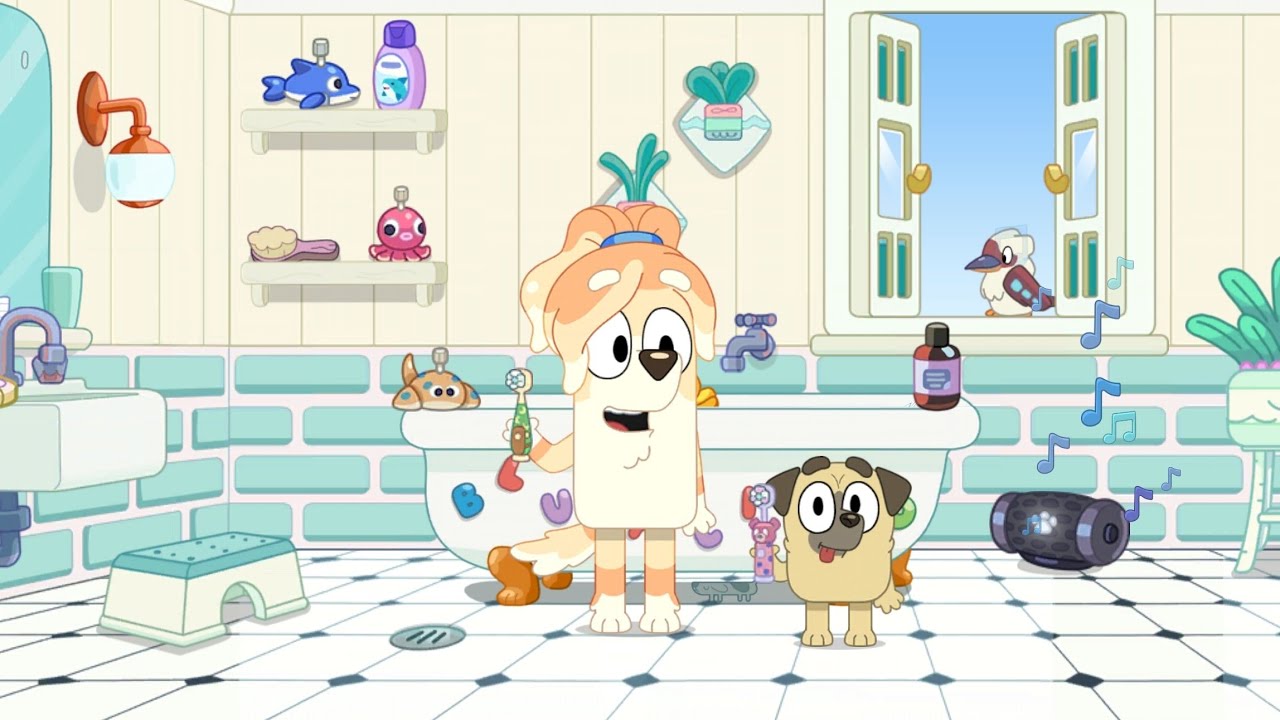 Bluey: Buddy's Teeth Brushing After Dinner 🪥 || Gameplay - YouTube