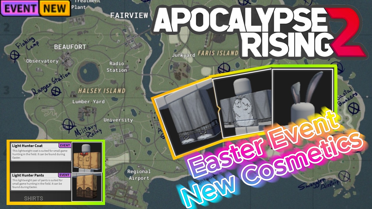 All NEW EASTER EVENT Cosmetics and GUNS!!! - Apocalypse Rising 2 ...