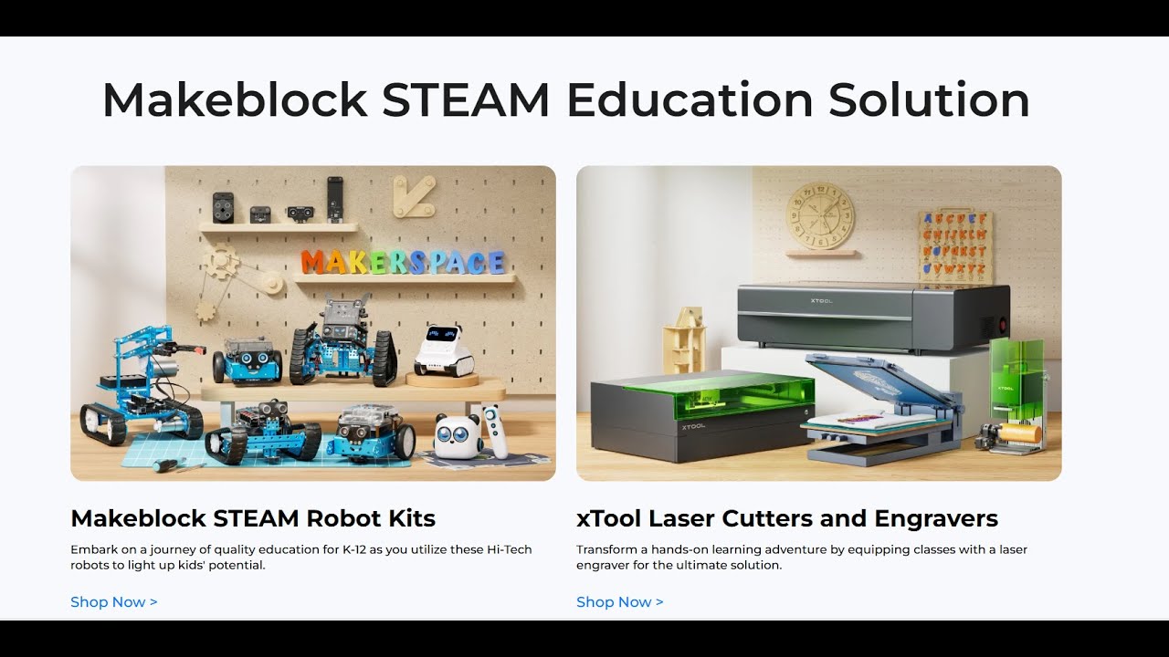 Revolutionize Learning with Makeblock STEAM #robots #lasercutters #inspiring #nextgeneration ...