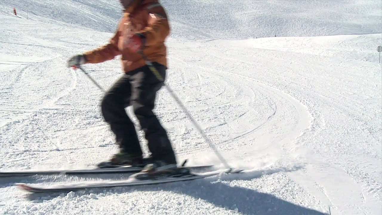 Turn Shape - Ski School App - YouTube