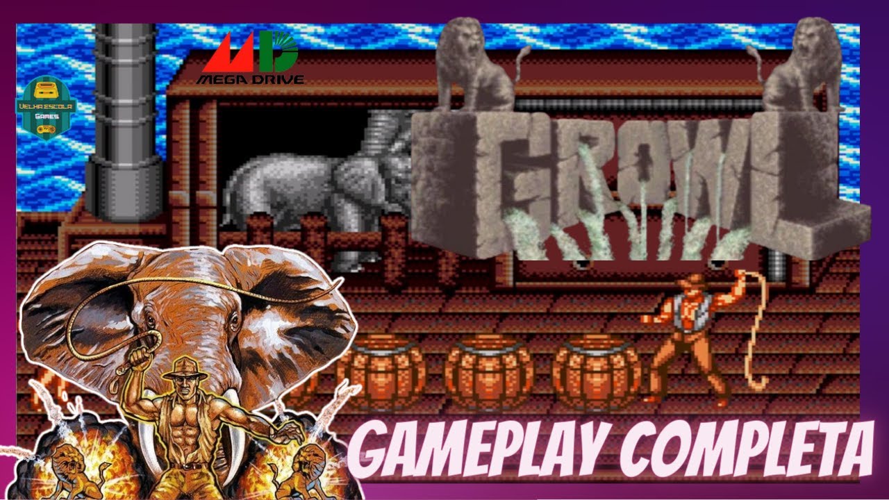 GROWL/RUNARK (MEGADRIVE) GAMEPLAY COMPLETA/FULLGAME/ATEZERAR/60FPS/HD ...