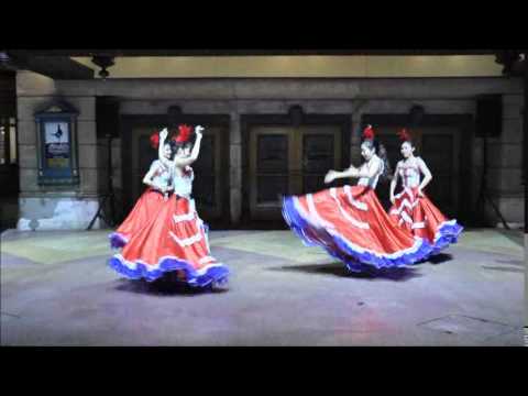 French Can Can Dance Show Singapore - YouTube
