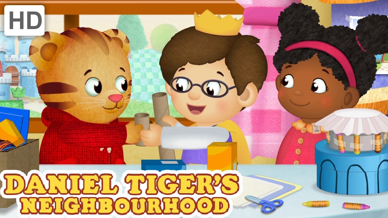 Daniel Tiger 🐯 Make Something All By Yourself 🎨 DIY Arts & Crafts ️ ...