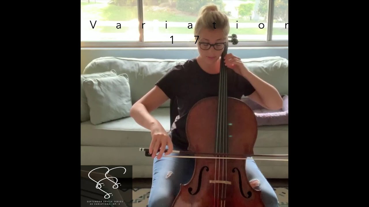 Improve Cello Bowing Technique! Sevcik Op. 3, 40 Variations - Variation ...