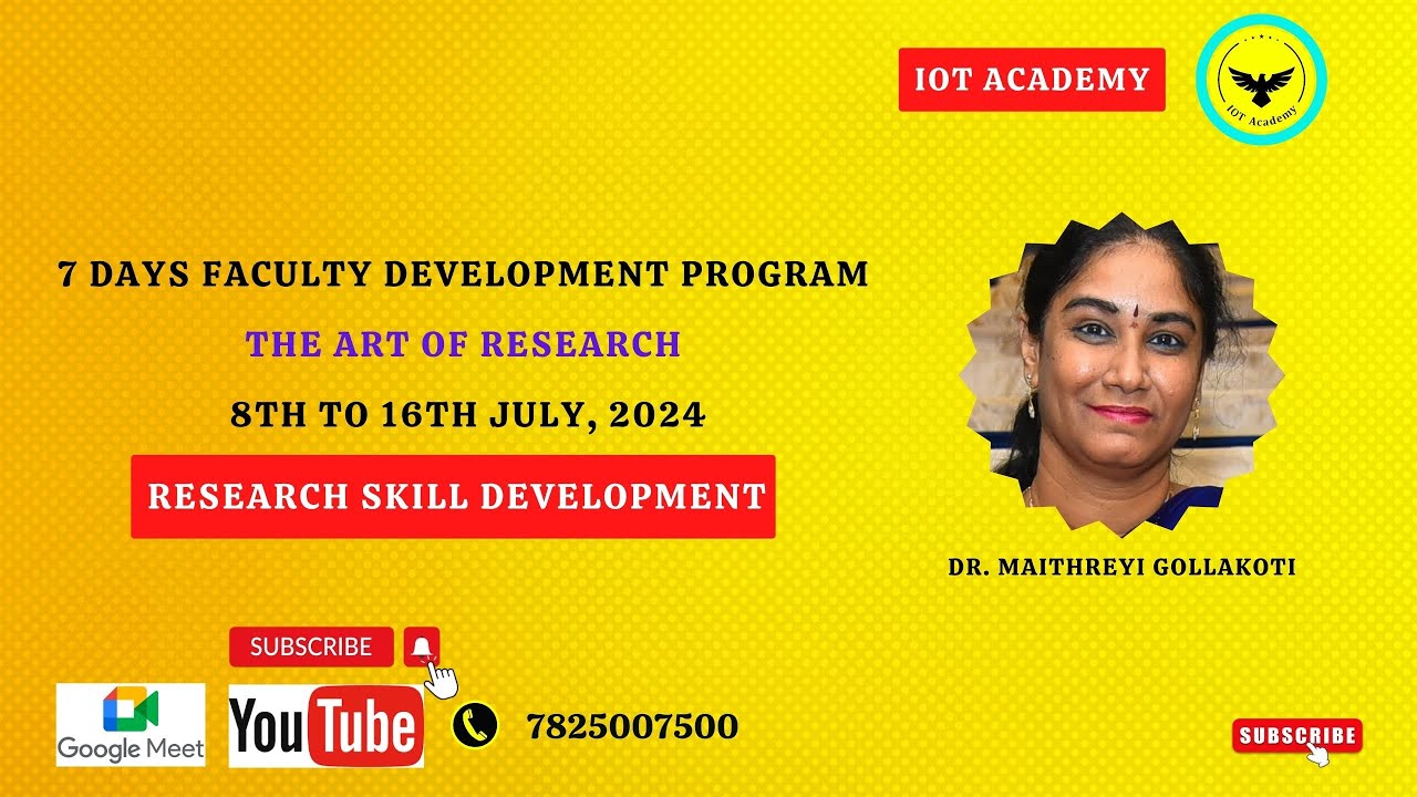 Research Skill Development - YouTube