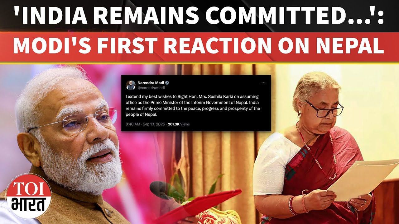 'India Remains...': PM Modi's Strong Message To Nepal After Sushila ...