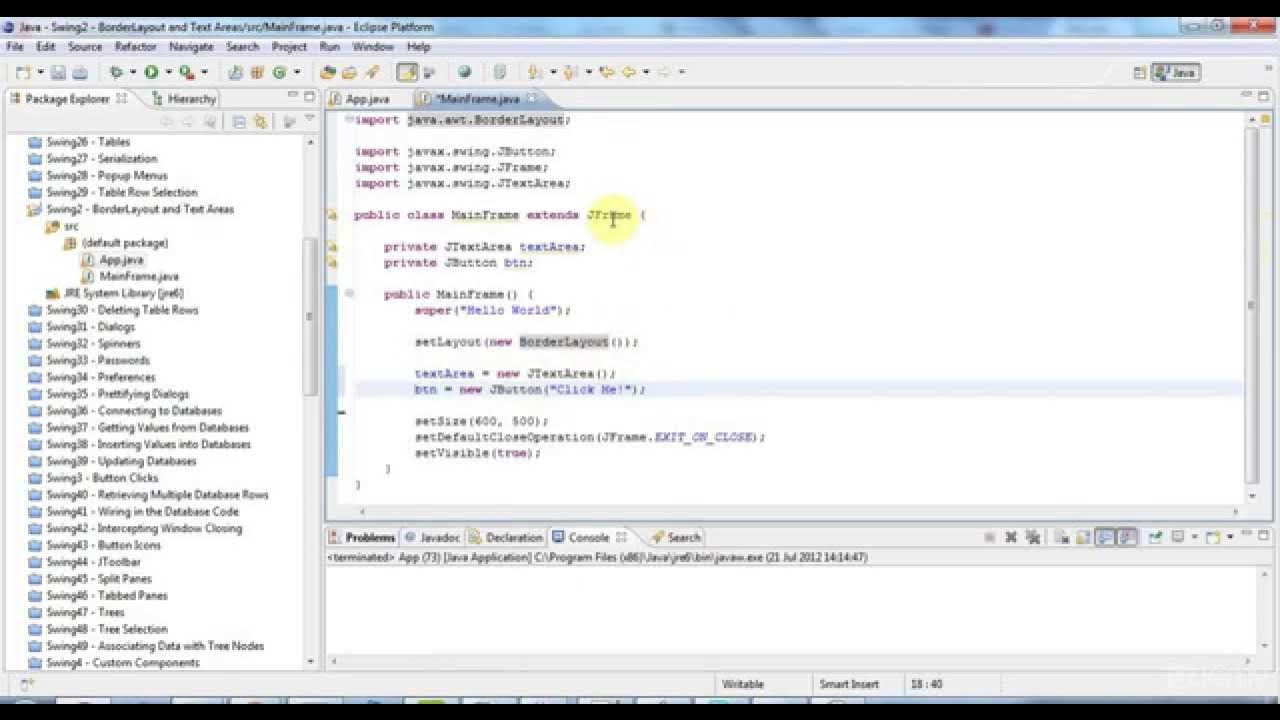 Java GUI Lesson #2 - YouTube