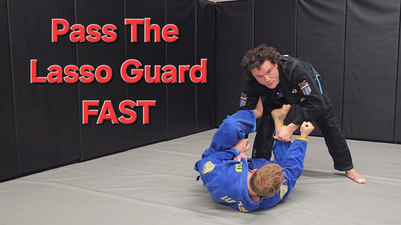 The BEST Way to Pass the Lasso Guard in BJJ!! - YouTube