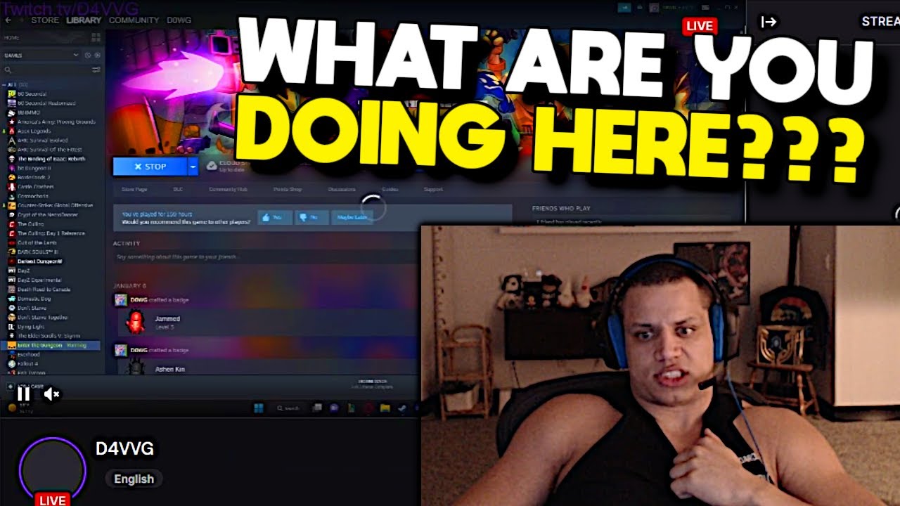 Tyler1 Checks Random Twitch Streamer - YouTube