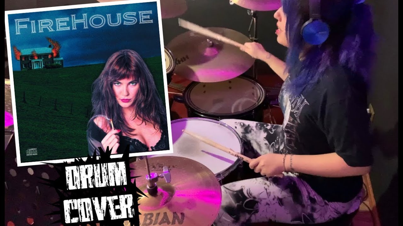 FireHouse Drum Cover - All She Wrote - YouTube