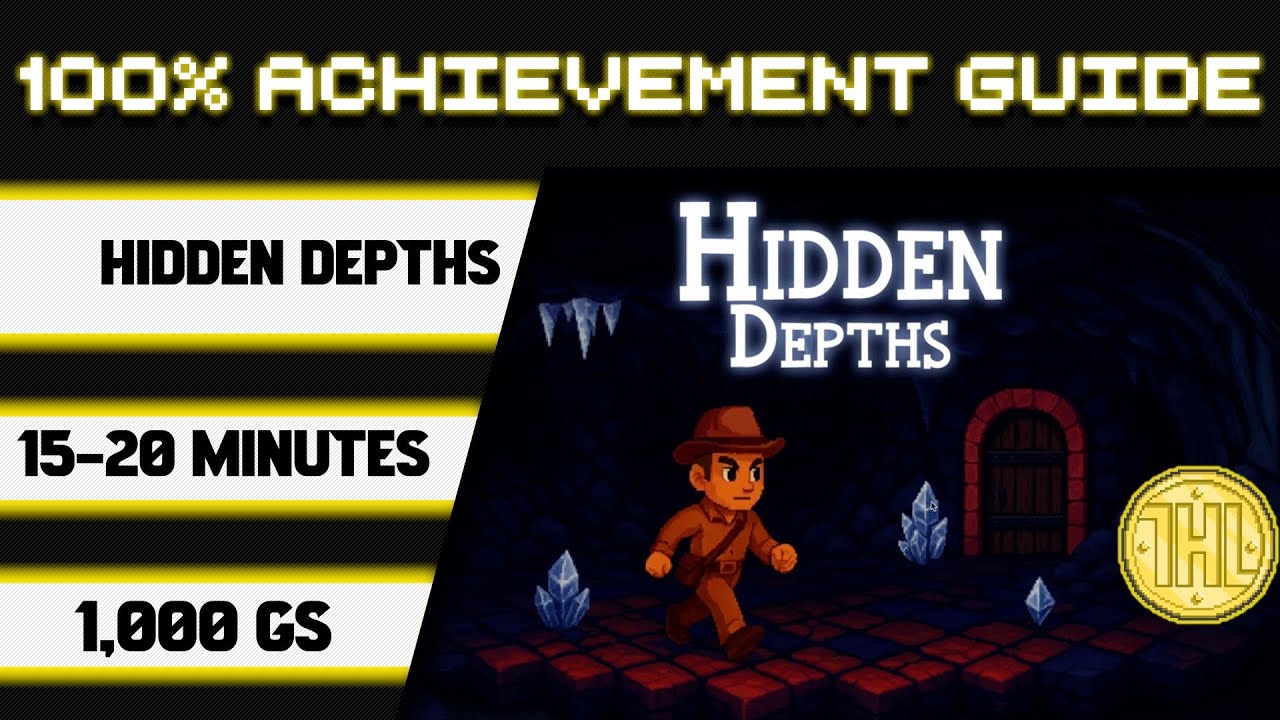 Hidden Depths 100% Achievement Walkthrough * 1000GS in 15-20 Minutes ...