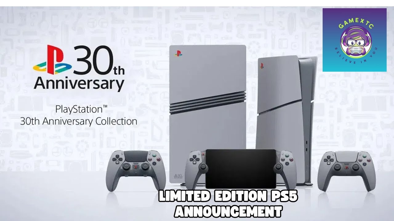 PS5 LIMITED EDITION ANNOUNCED - Playstation 30th Anniversary Console ...