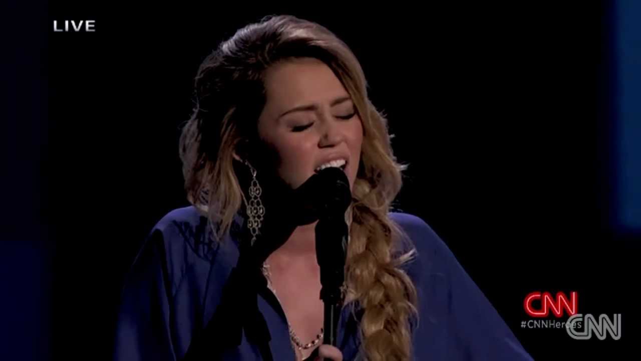 Miley Cyrus - The Climb - CNN Heroes 2011 - YouTube