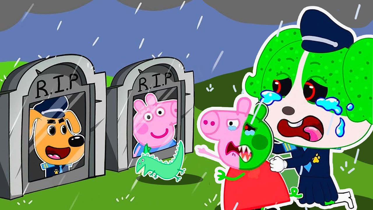 No Way!! George, Labrador please don't leave Peppa!! Sad story Labrador ...