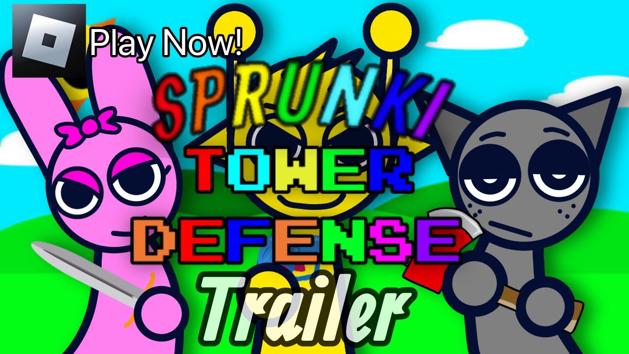 Roblox Official Sprunki Tower Defense Trailer - YouTube