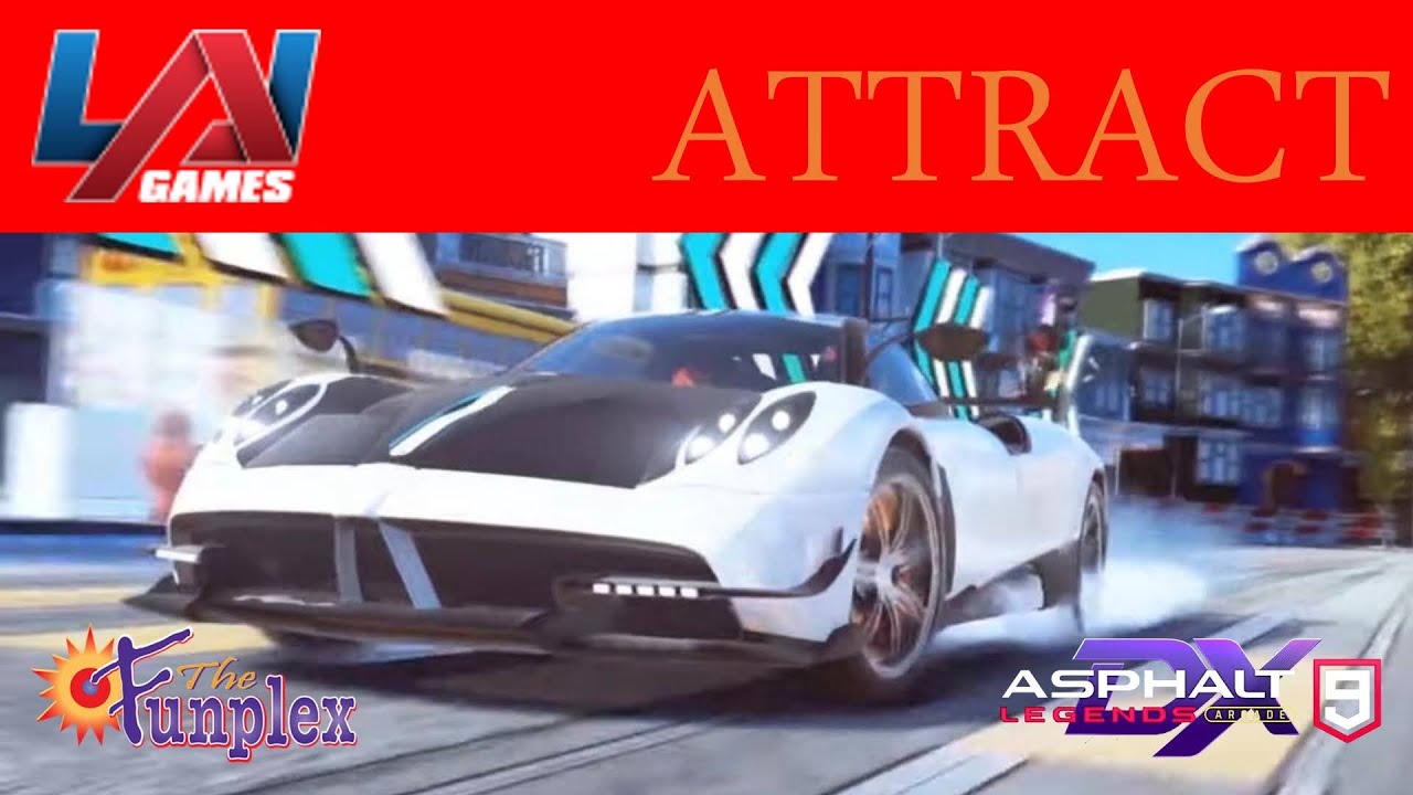 Asphalt 9 Legends Arcade DX - Attract Mode - YouTube