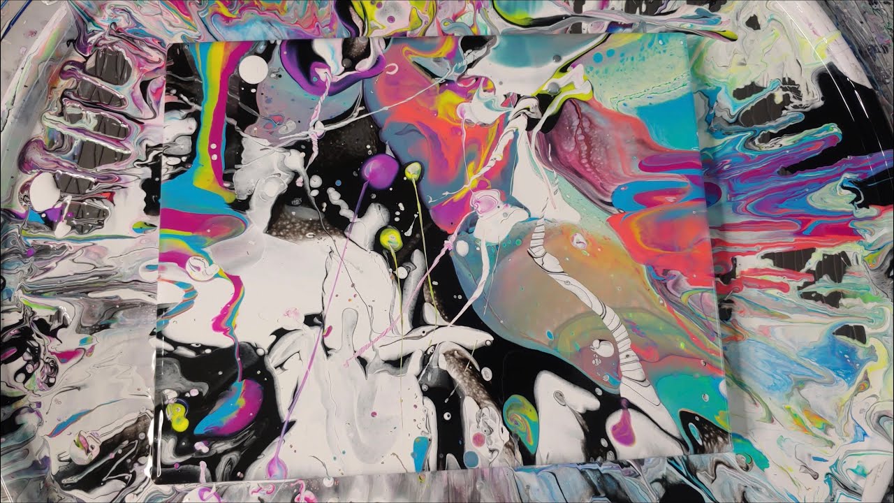 Where is my mind? Throwing paint at a canvas - YouTube