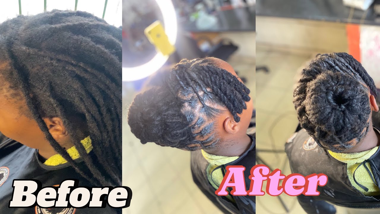 Simple long dreadlocks styling ideas for beginners - YouTube