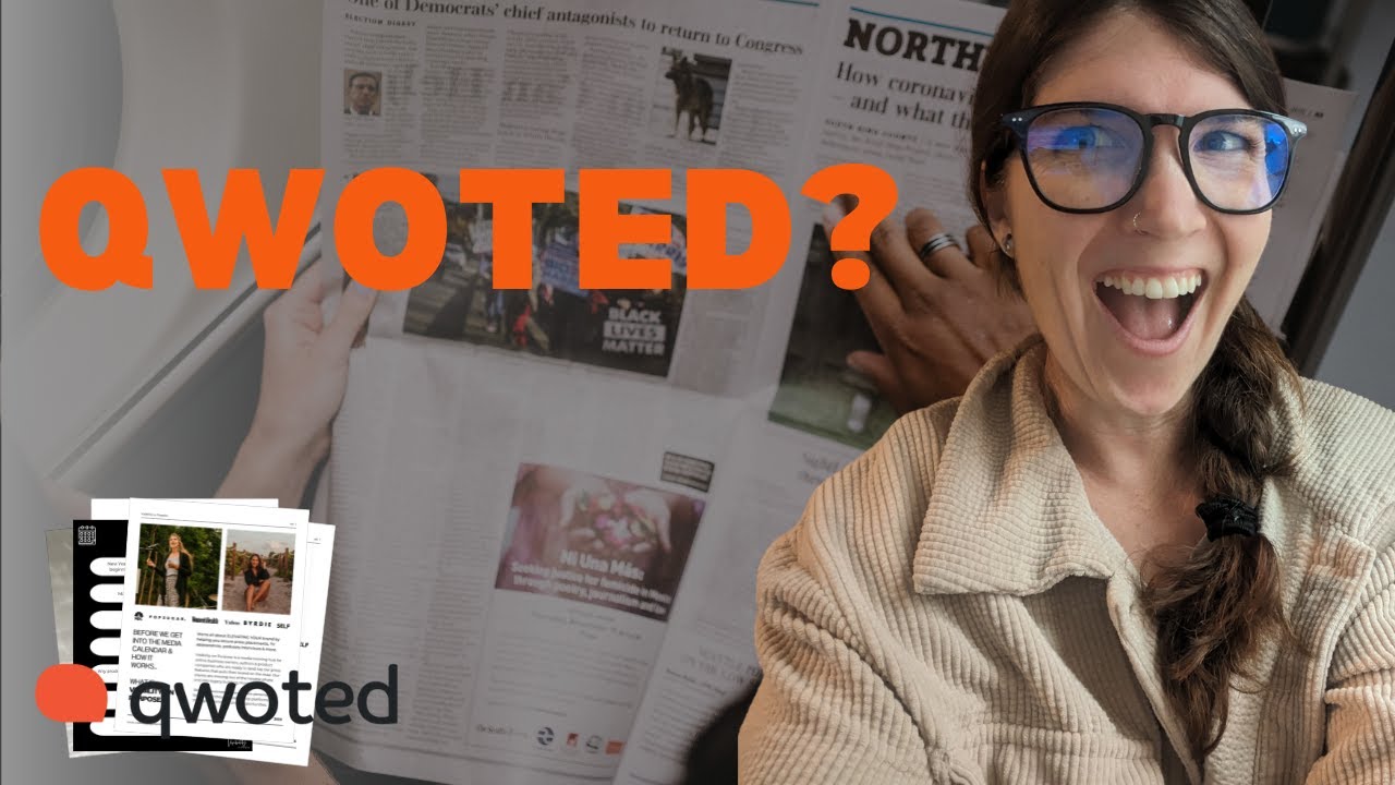 Qwoted—Media Exposure, Link Building and How to Use It - YouTube