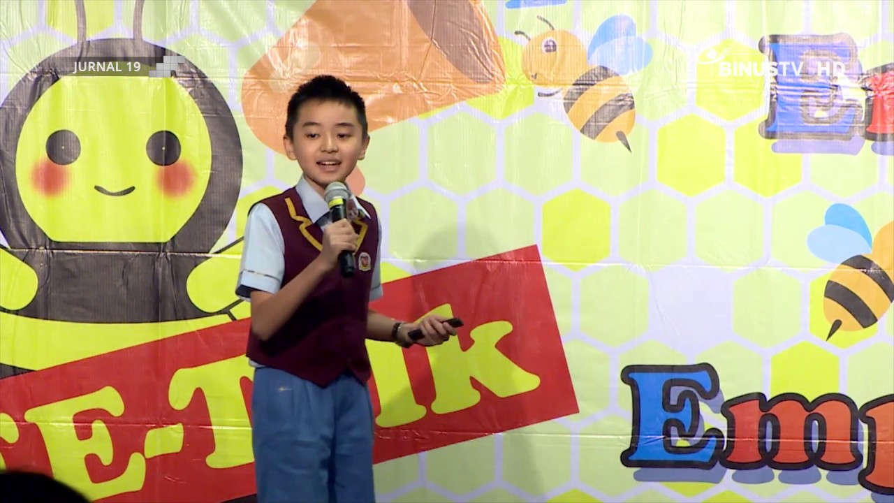 [Liputan] Para Inspirator Cilik Tampil di Bee Talk BINUS School Serpong ...