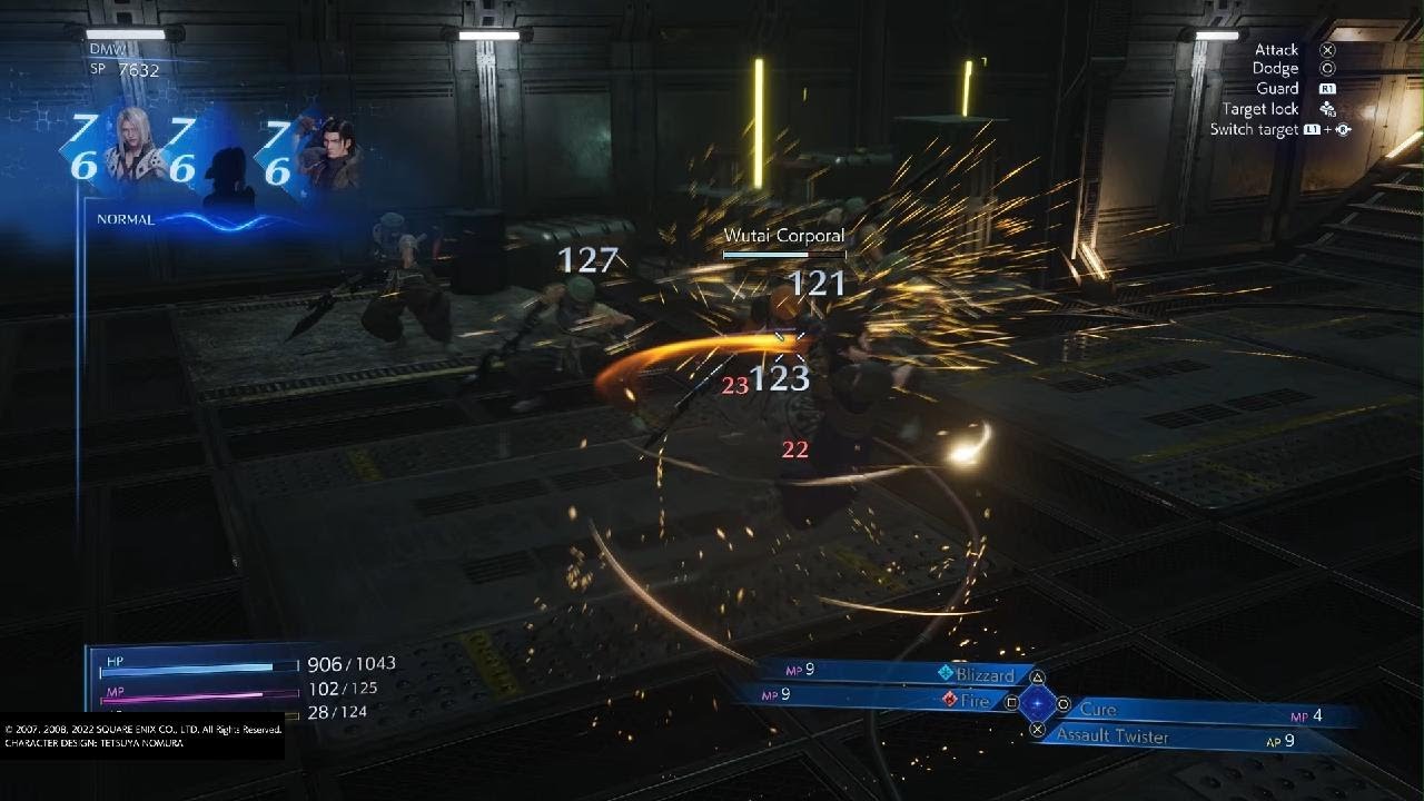 Red Rex:FINAL FANTASY VII Crisis Core REUNION part 4 - YouTube