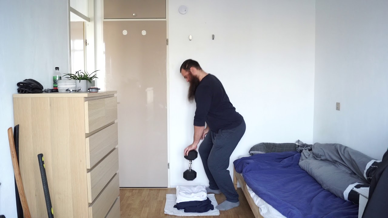 12,5 kilogram hexagonal dumbbell pinch grip lift and hold for around 9 ...