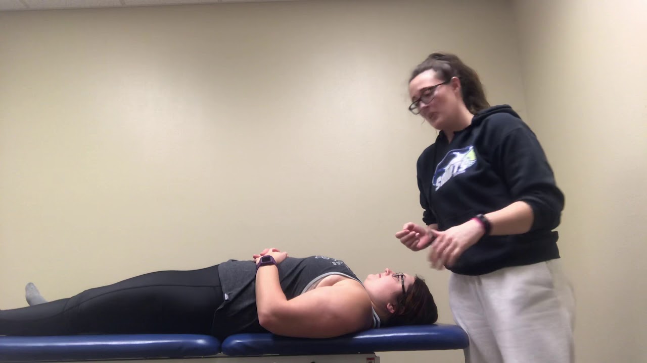 Apprehension test - YouTube