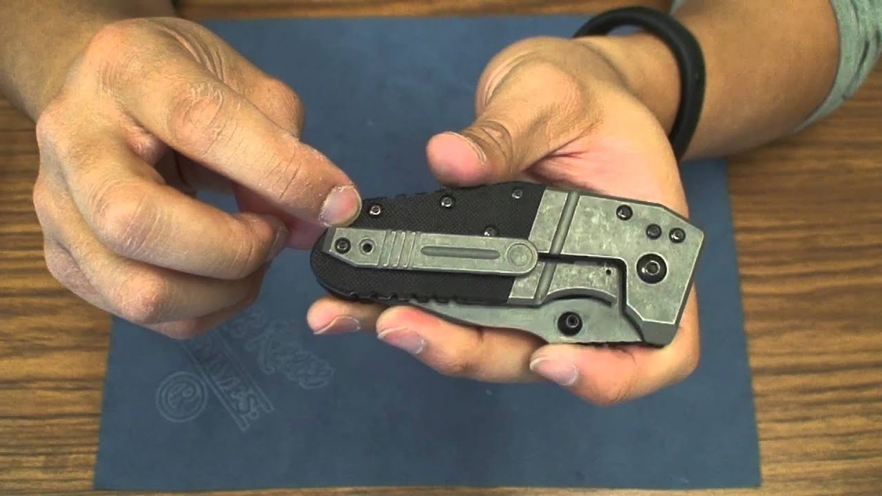 Benchmade 755 MPR Modded - YouTube
