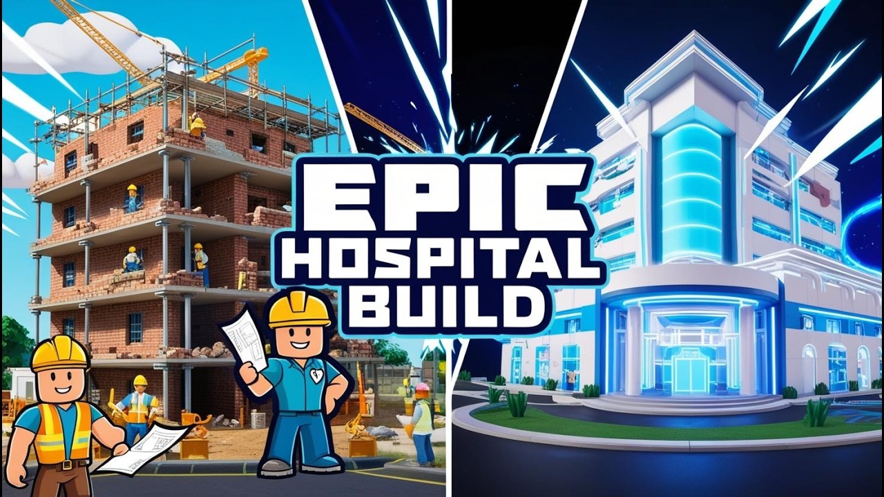 Epic Roblox Hospital Build! [Must See] - YouTube
