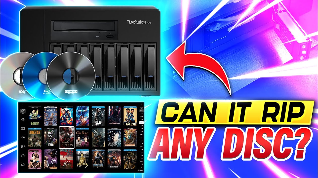 Can This NAS Rip Everything? 4K, Blu-ray, DVD, and CD Tested! R ...