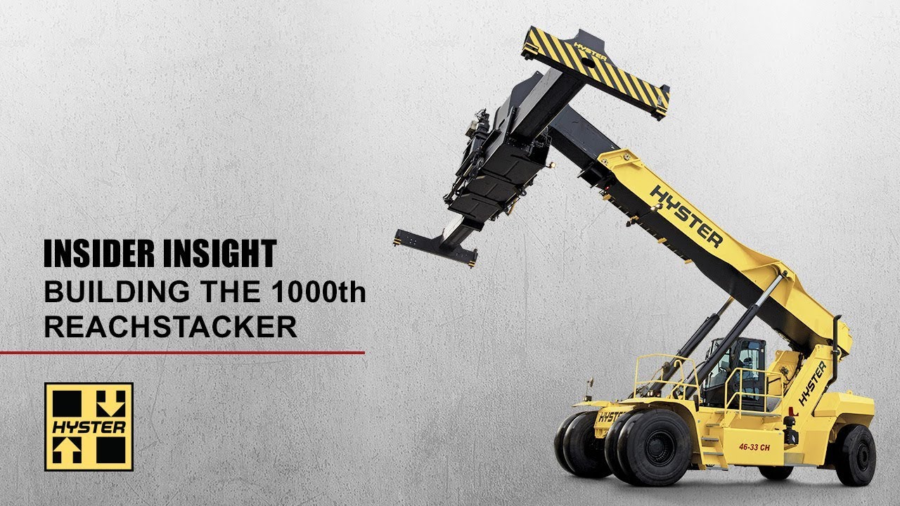 The 1,000 Hyster ReachStacker – How it is built - YouTube