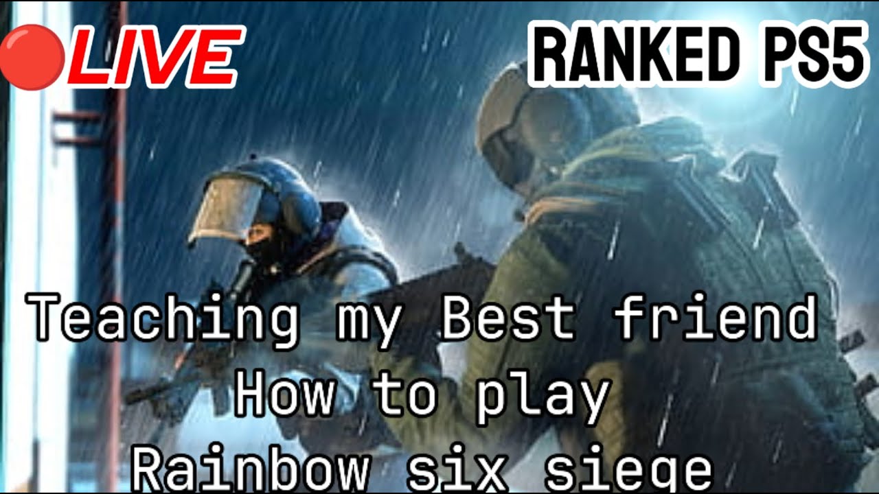🔴LIVE: Rainbow six siege Ranked Gameplay | Playing With My Homie That ...