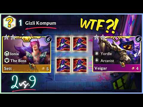 GİZLİ KOMPUM! [ÖĞRETİCİ] 2v9 IONIA & VEIGAR KOMPUM! | SET 16 | OVERRATED TFT
