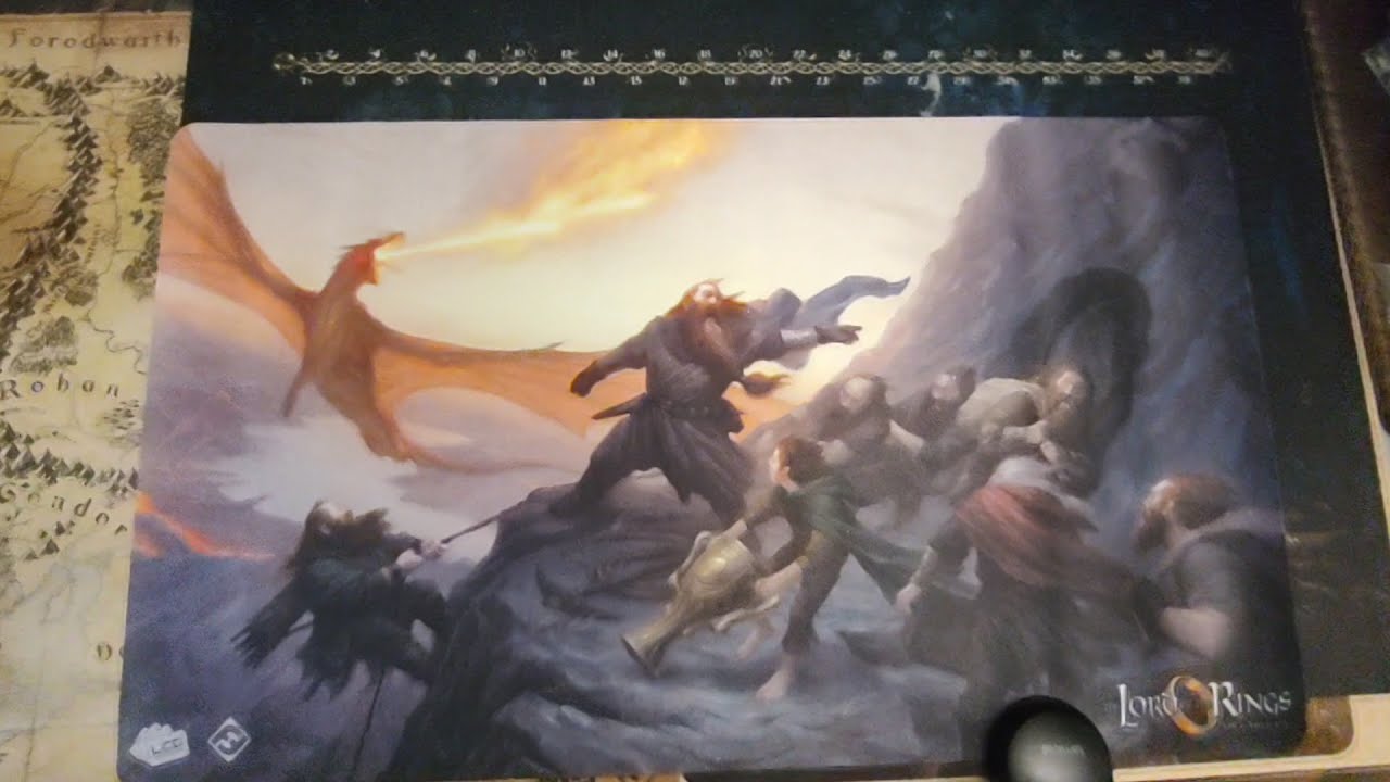 LOTR LCG Ered Mithrin campaign part 3 The Kings Quest - YouTube
