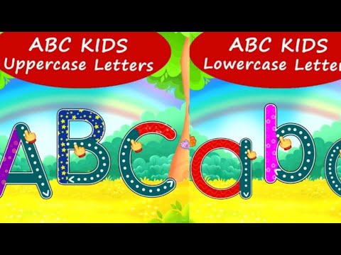 teaching abc |how to write letters to the children |alphabet for kids|lower case and upper case ...