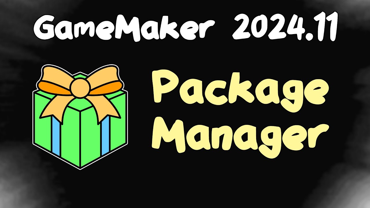 The GameMaker Package Manager - YouTube