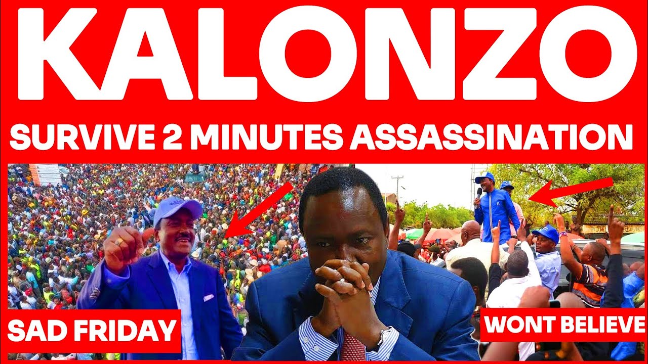 SAD FRIDAY NEWS! TEARS STORM opposition as Kalonzo Survive State ...