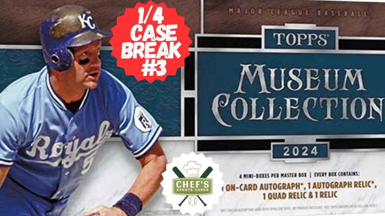 2024 TOPPS MUSEUM COLLECTION BASEBALL 1/4 CASE BREAK #3 - LIVE 8/4/2024 ...
