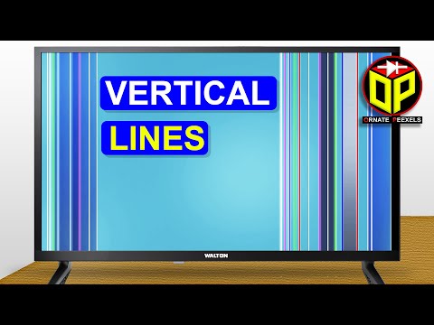 Vertical lines problem on LED TV screen, no picture or display, How to repair T8-28T3520-LPM18 Panel
