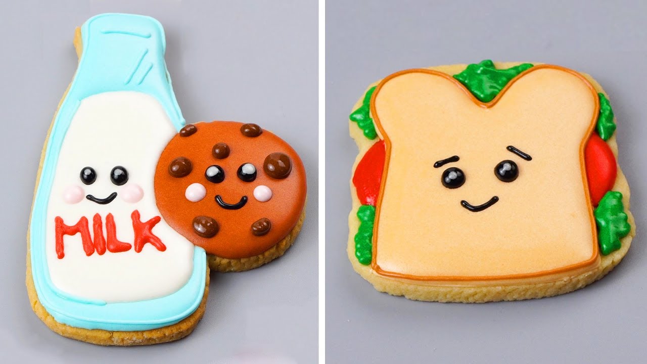 Fun and Creative Food Cookies Decorating Ideas For Every Occasion || So ...