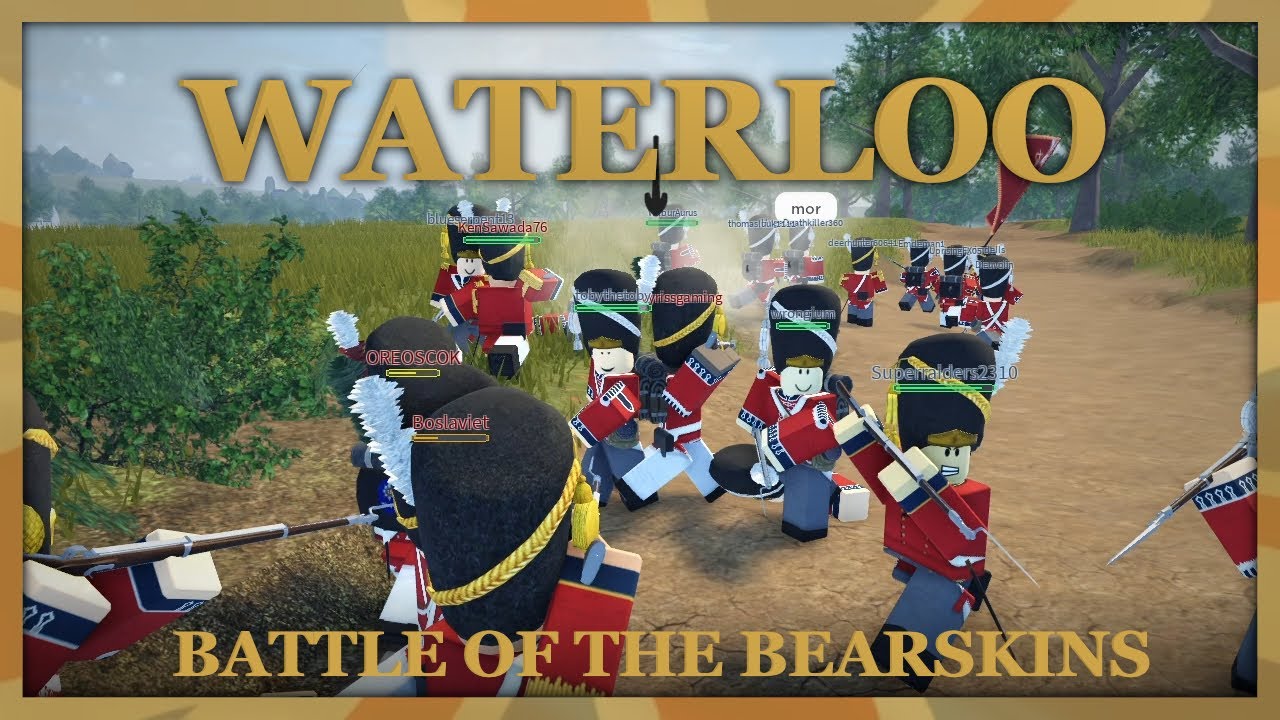 [ROBLOX WATERLOO] Battle of the Bearskins | The Scots Guard vs. The ...