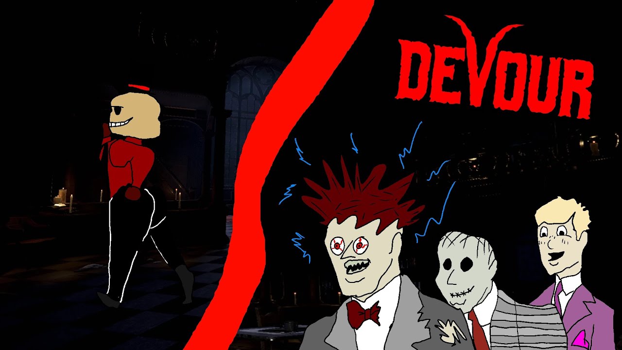 Thats one fast demon // Devour: Asylum map - YouTube
