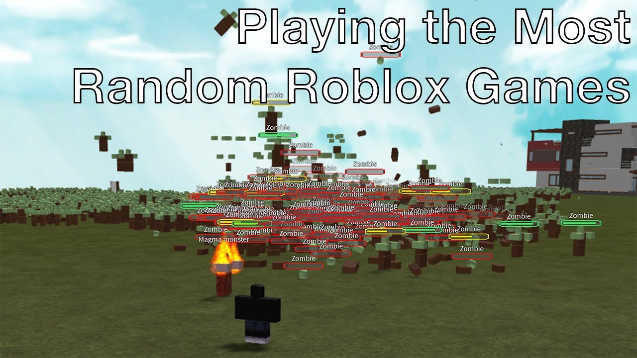 Random Roblox Games are Zesty - YouTube